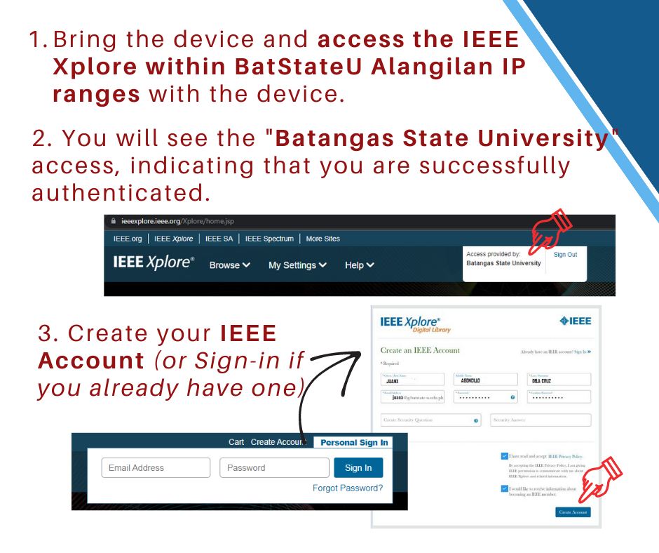 IEEE Xplore Digital Library – BatStateU Library